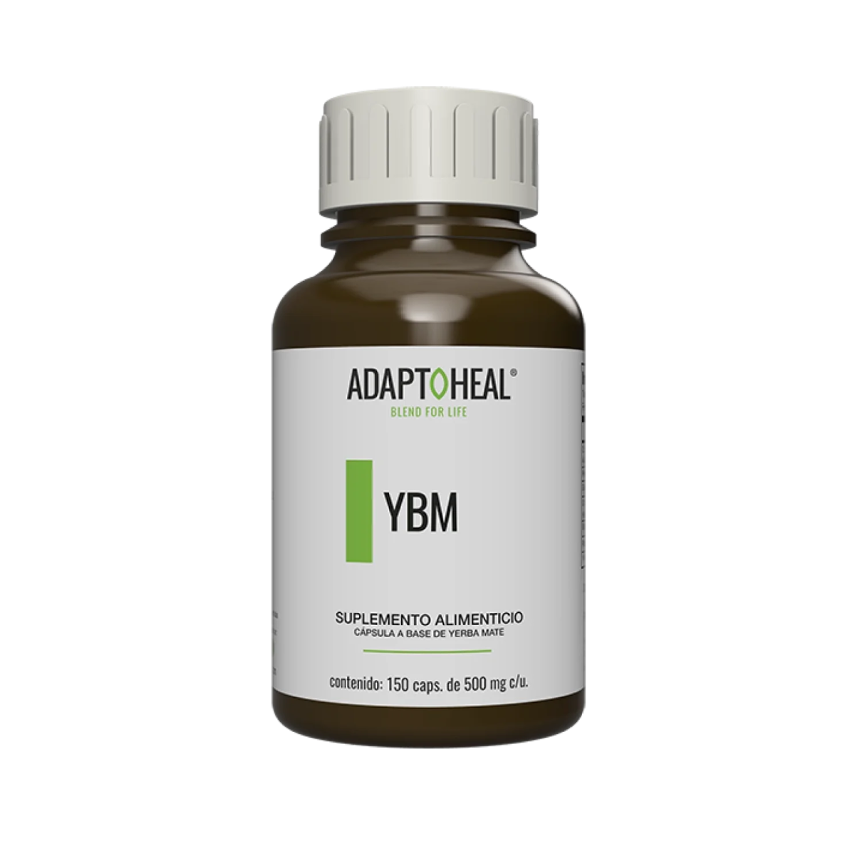 Yerba Mate YBM 500 mg Adaptoheal | Bienestar Digestivo - Energía y Con