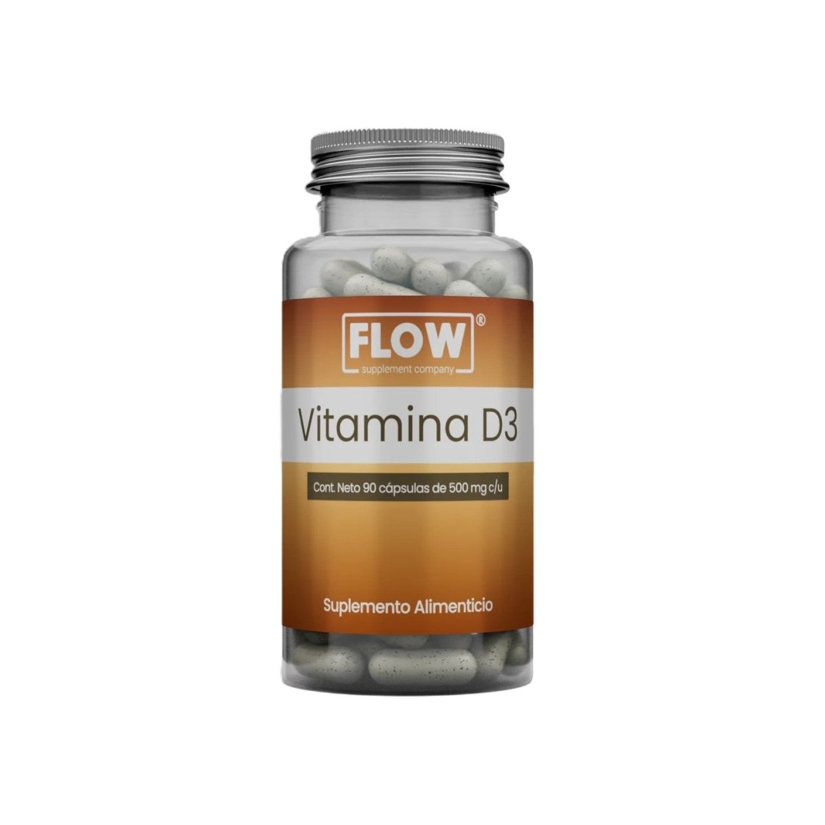 Vitamina D3 1500mg por porción de Flow Supplement | Apoyo de la funció