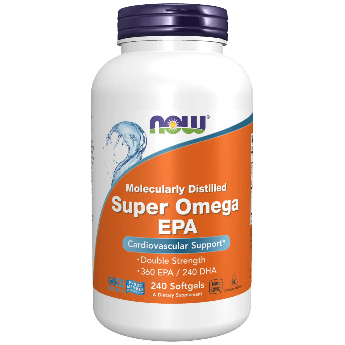 Super Omega EPA-DHA | NOW Foods | Cardiovascular | 240 cápsulas