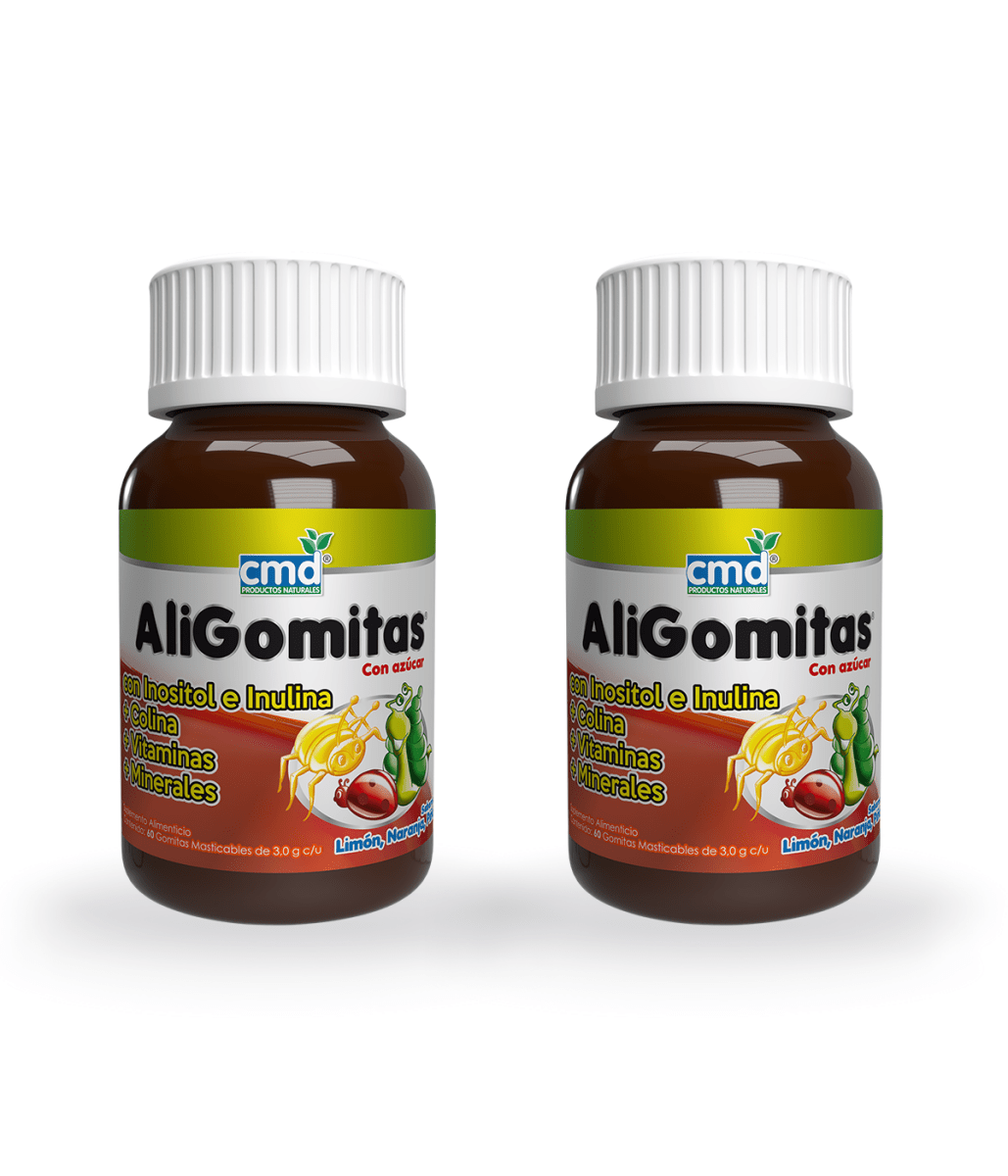 DUO ALIGOMITAS | Multivitamínico Infantil | 120 gomitas CMD