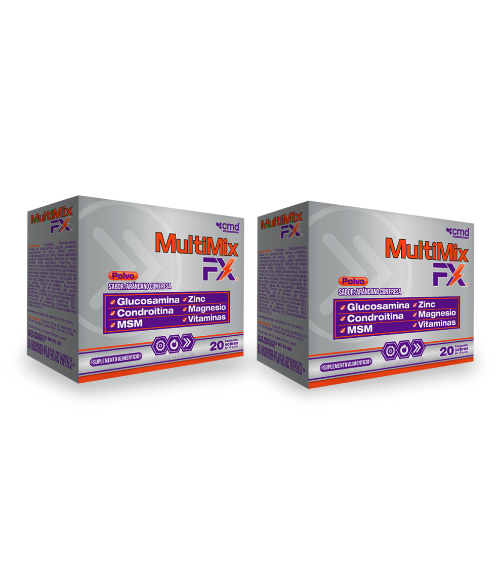 DUO: MULTIMIX FX | Apoyo Inmunitario y Óseo | 40 Sobres