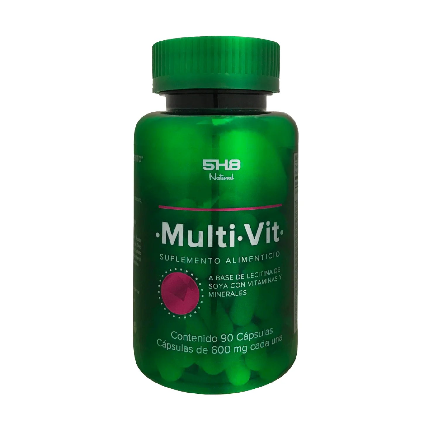 Multivitamínico con Minerales 600mg - Multi Vit de 5H8 Nutrition | Bie