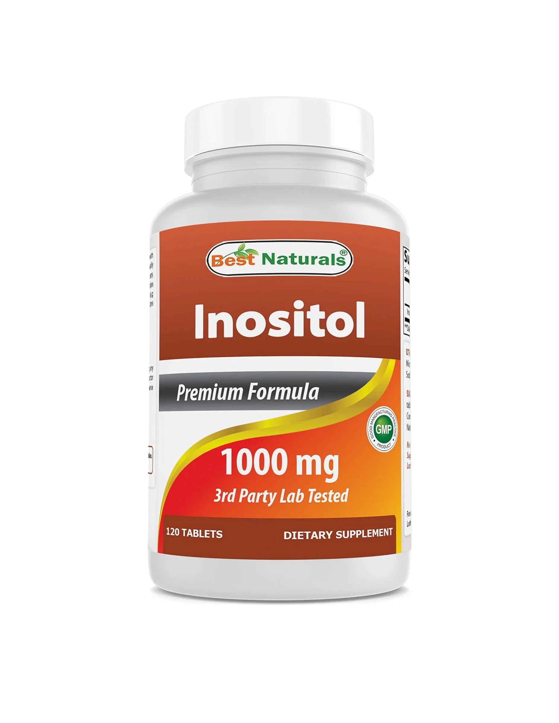 Inositol de Best Naturals | Soporte Celular, Nervioso y Equilibrio Men