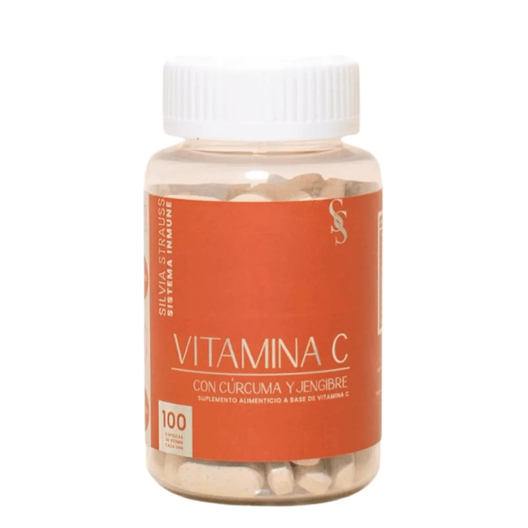 Vitamina C con Cúrcuma y Jengibre | Silvia Strauss