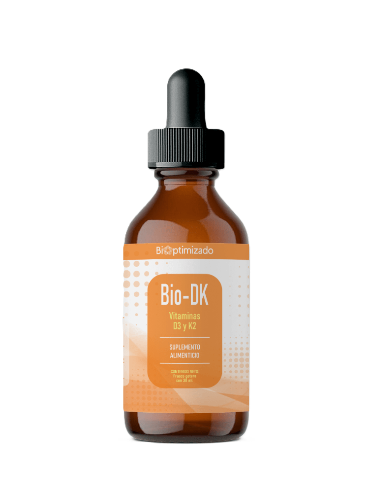 Vitamina D3 + K2 20mcg Bio-DK de Bioptimizado | Vitaminas esenciales p