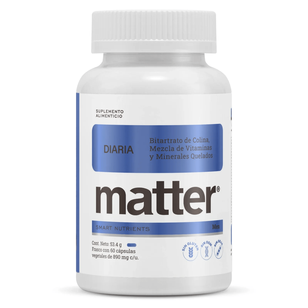 Multivitamínico Diaria Men de Matter | Energía y Vitalidad para el Hom